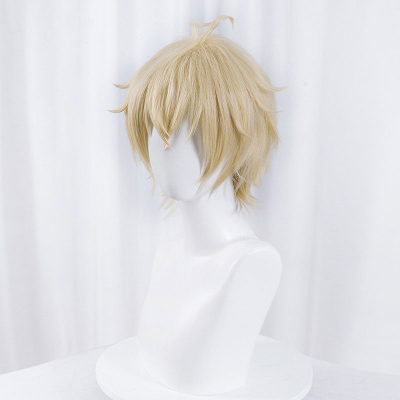 Seraph of the End Owari no Seraph Mikaela Hyakuya Golden Cosplay Wig – Winkcosplay