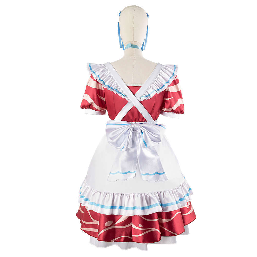 Virtual YouTuber Akami Karubi Cosplay Costume – Winkcosplay
