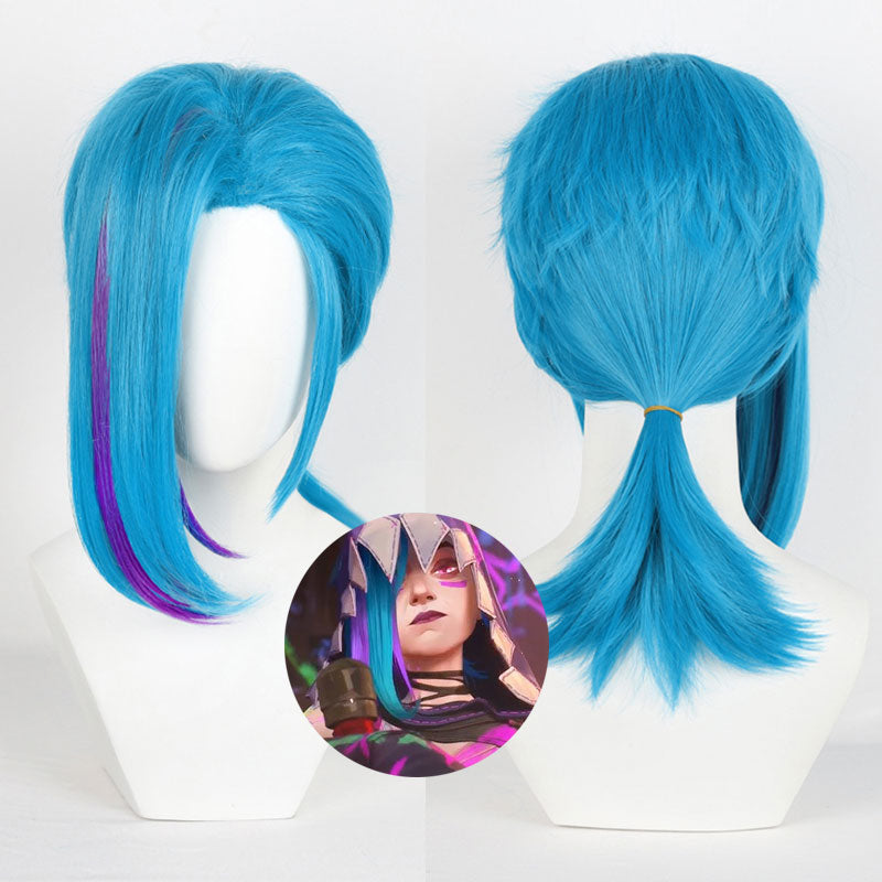 Arcane Season 2 League Of Legends Prodigy Jinx Cosplay Wig – Winkcosplay