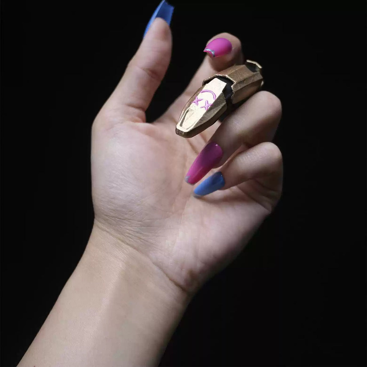 Arcane Season 2 League Of Legends Jinx Nail Art Cosplay Accessory Prop ...