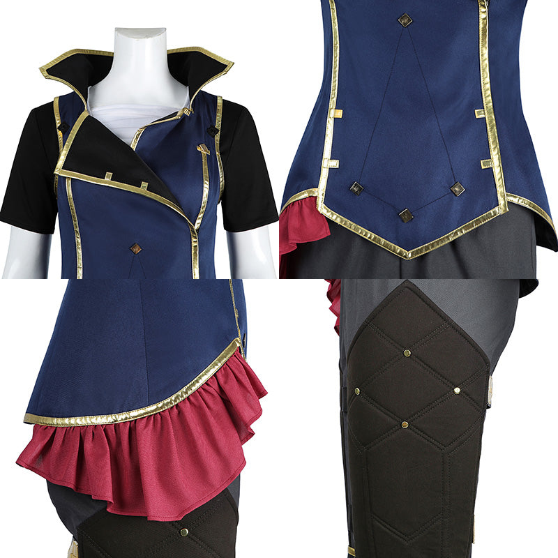 Arcane Season 2 League of Legends Vi Cosplay Costume – Winkcosplay