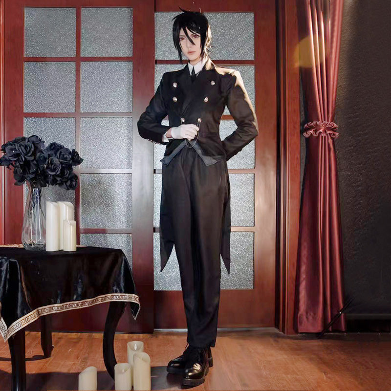 Black Butler Sebastian Michaelis Cosplay Costume – Winkcosplay