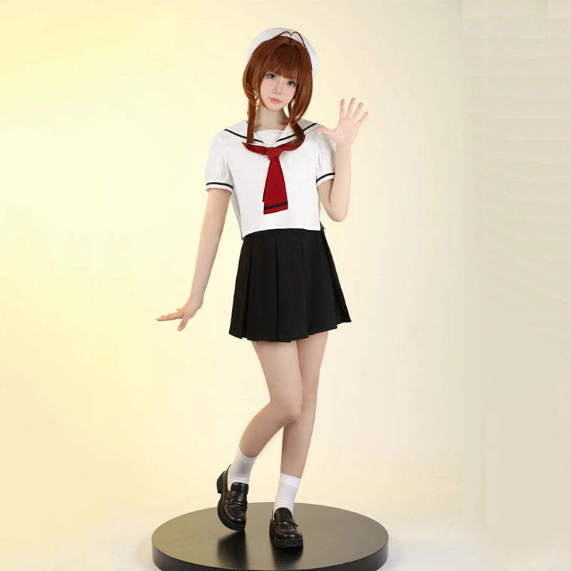 Cardcaptor Sakura Sakura Kinomoto School Uniform Cosplay Costume ...
