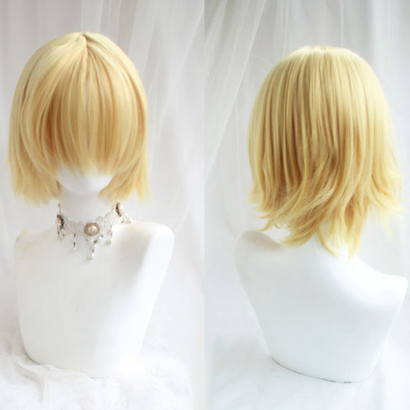 Chainsaw Man Hunger Devil Fami Famine Devil Golden Cosplay Wig ...