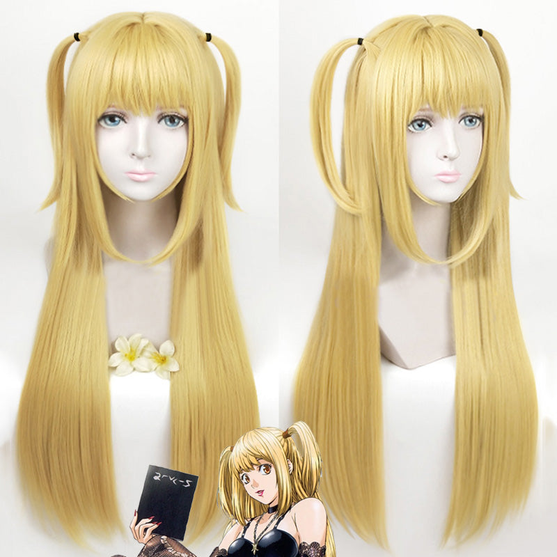Death Note Amane Misa Golden Cosplay Wig – Winkcosplay