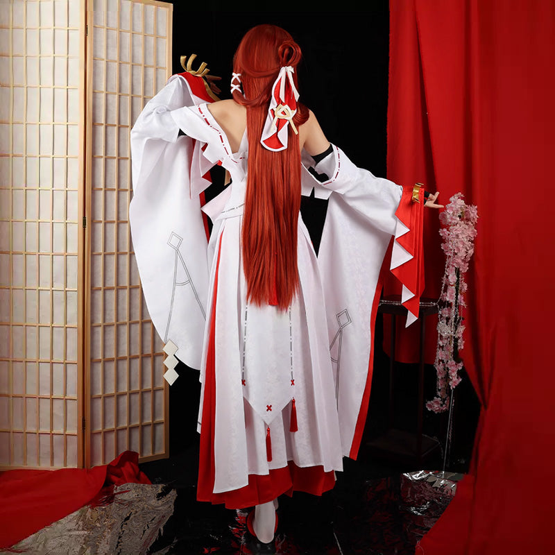 Dragon Raja Uesugi Erii Cosplay Costume – Winkcosplay