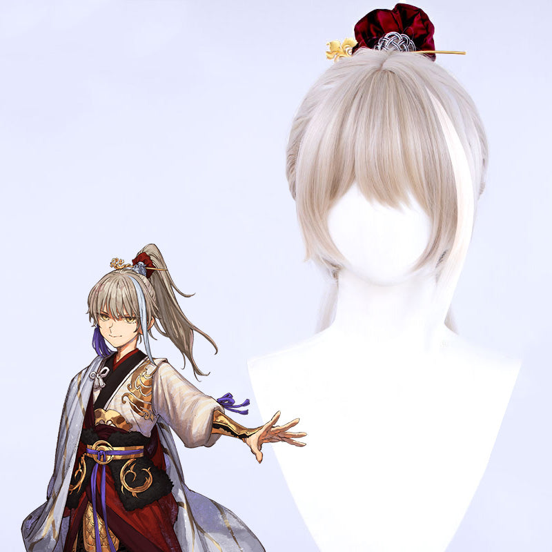 Fate Samurai Remnant Zhou Yu Cosplay Wig – Winkcosplay