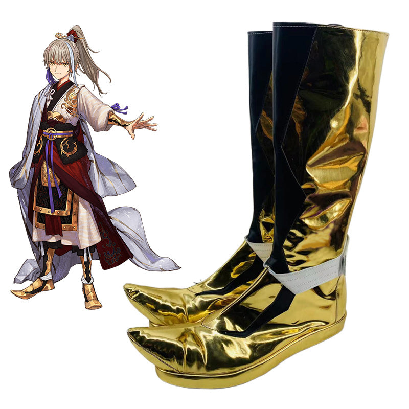 Fate Samurai Remnant Zhou Yu Shoes Cosplay Boots – Winkcosplay