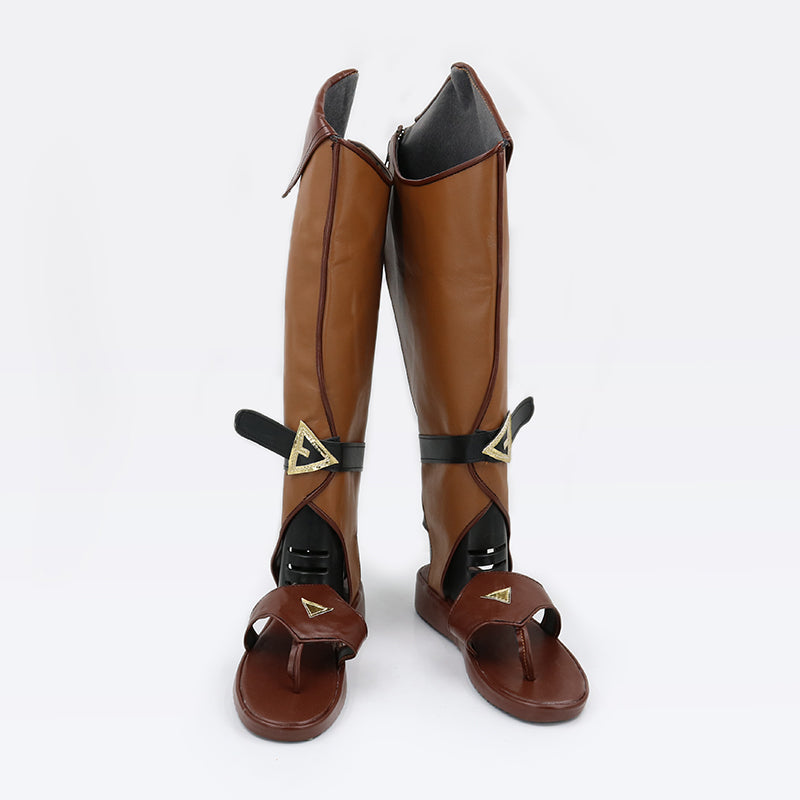 Genshin Impact Eremite Daythunder Shoes Cosplay Boots – Winkcosplay