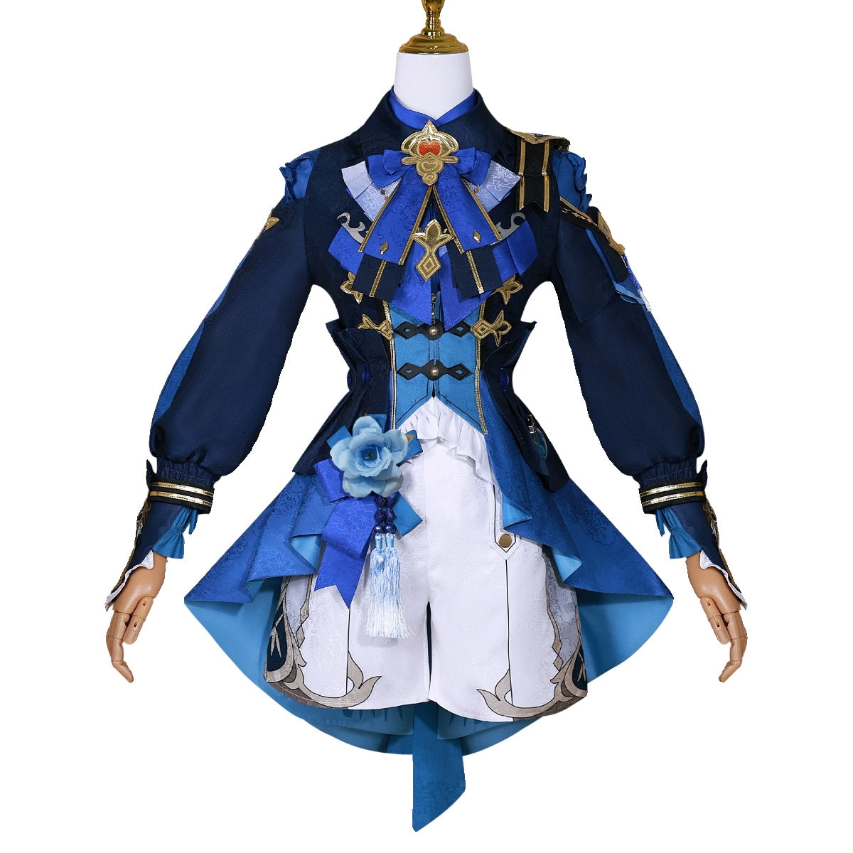 Genshin Impact Xingqiu Bamboo Rain Cosplay Costume – Winkcosplay