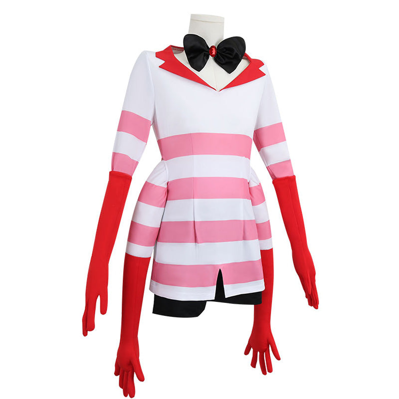 Hazbin Hotel Angeldust Angel Dust Cosplay Costume – Winkcosplay