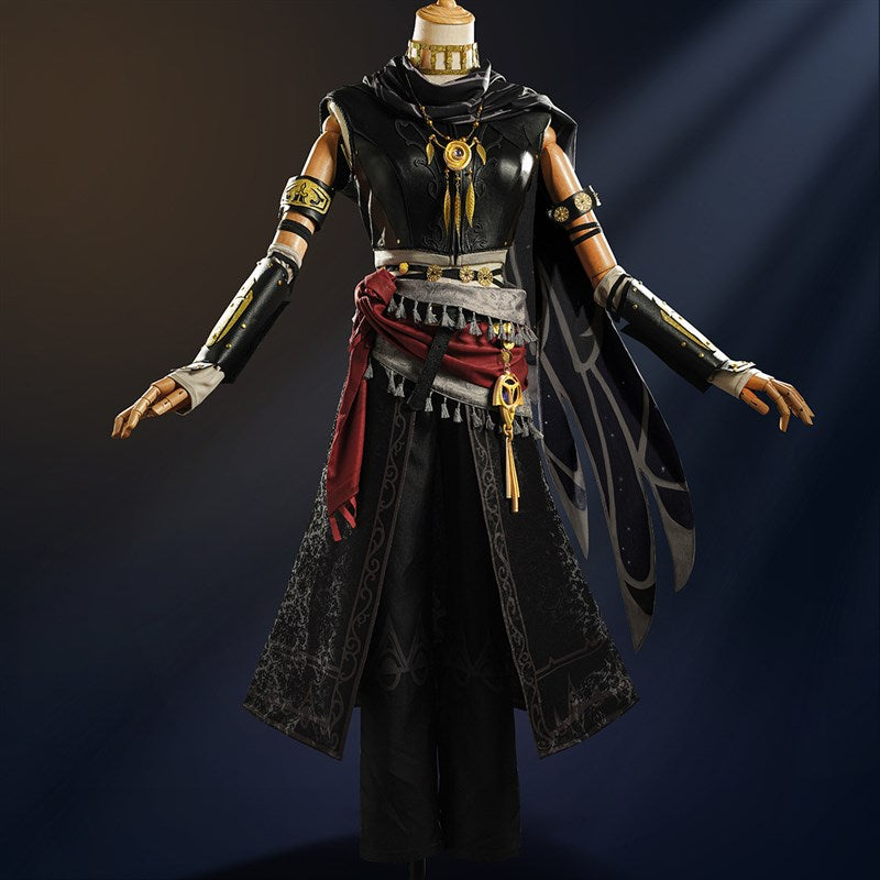 Identity V Antiquarian Qi Shiyi Crow Cosplay Costume – Winkcosplay