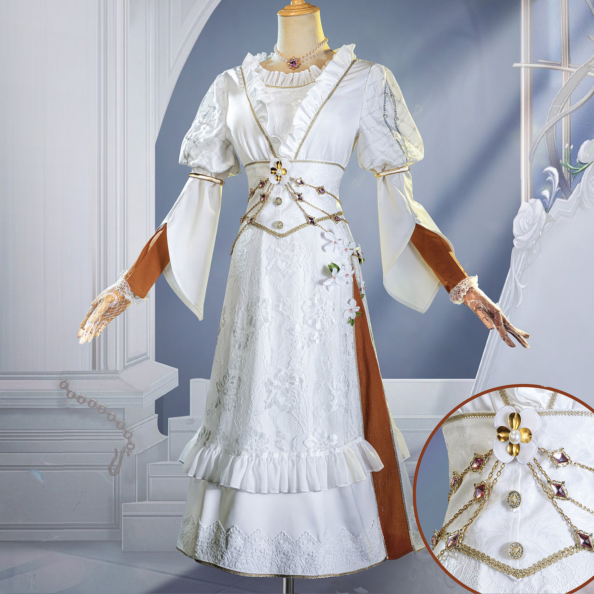 Identity V Juliet Psychologist Ada Mesmer Cosplay Costume – Winkcosplay