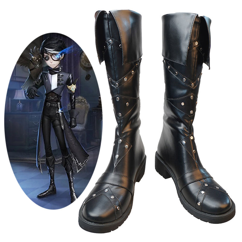 Identity V Noir Seer Eli Clark Shoes Cosplay Boots – Winkcosplay