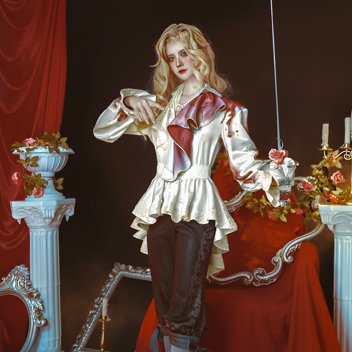 Identity V Photographer Joseph Desaulniers Hangover Cosplay Costume ...