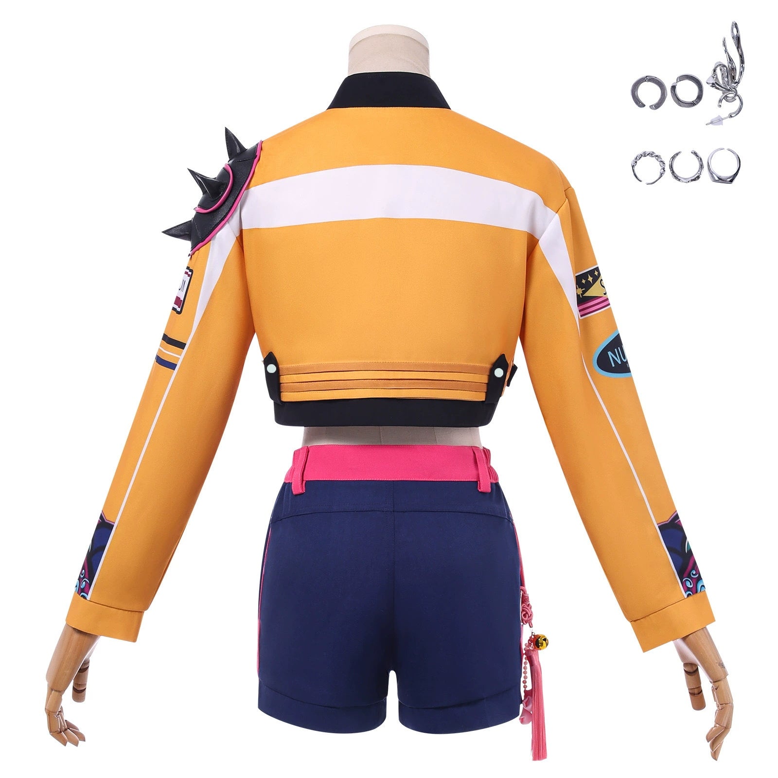 N KPop Demon Hunters HUNTR/X Rumi Cosplay Costume – Winkcosplay