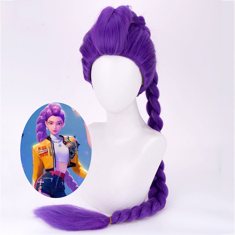 KPop Demon Hunters HUNTR/X Rumi Cosplay Wig – Winkcosplay