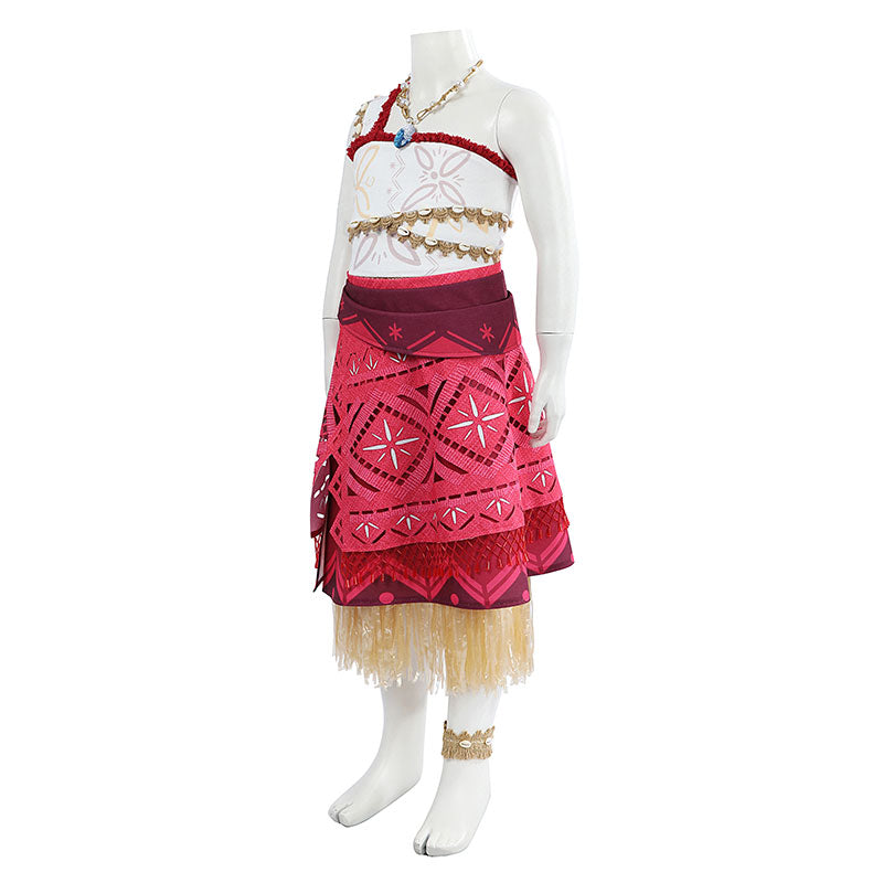 Kids Size Moana 2 Moana Cosplay Costume – Winkcosplay