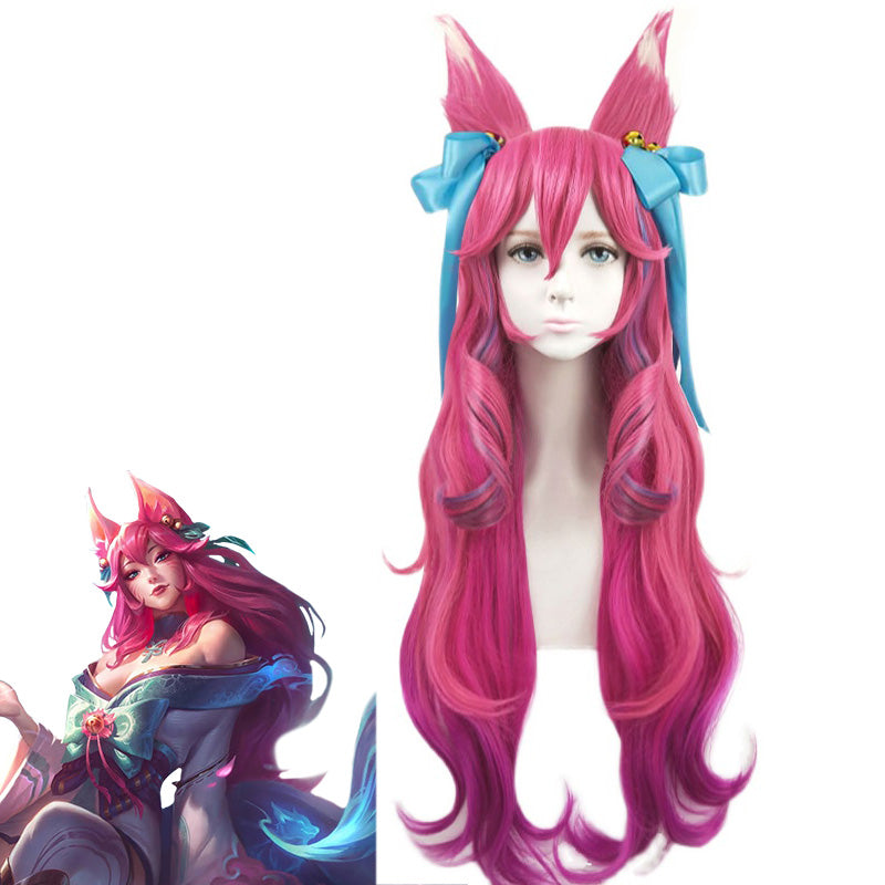 League Of Legends LOL Spirit Blossom Ahri Cosplay Wig – Winkcosplay