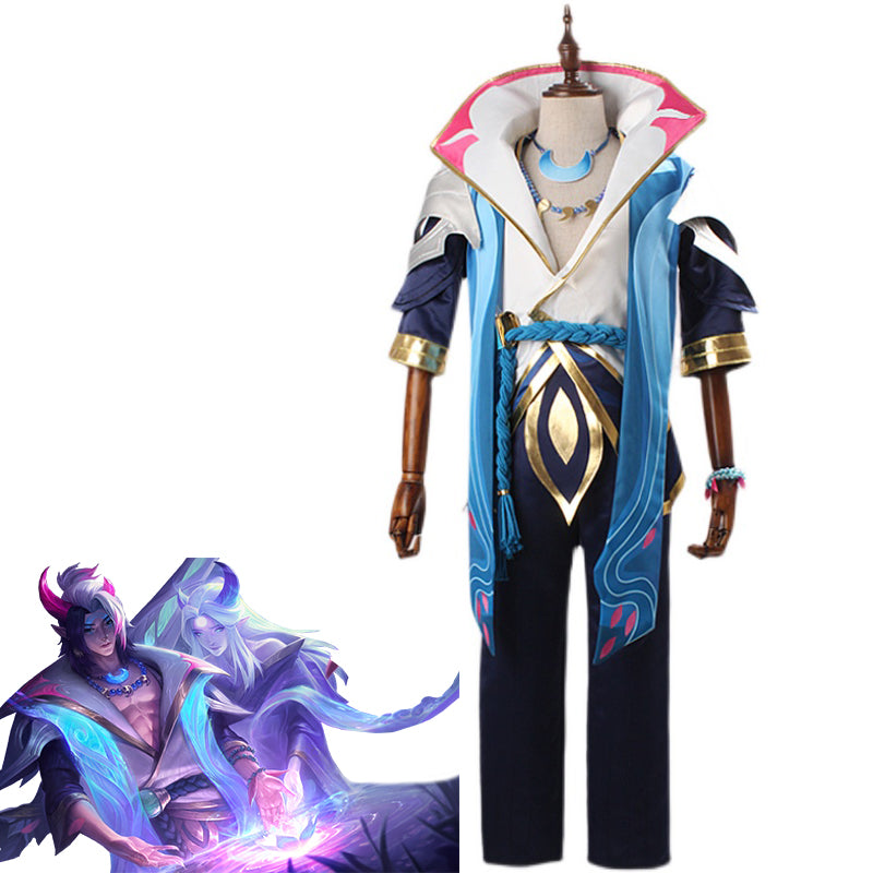 League Of Legends LOL Spirit Blossom Aphelios Cosplay Costume – Winkcosplay