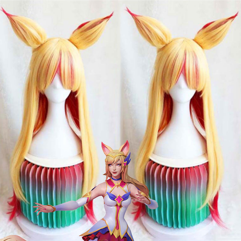 League Of Legends LOL Star Guardian Ahri Cosplay Wig – Winkcosplay