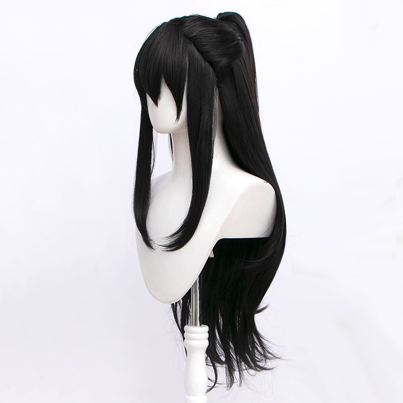 Library Of Ruina Tenma Middle-parted Brown Black Cosplay Wig – Winkcosplay