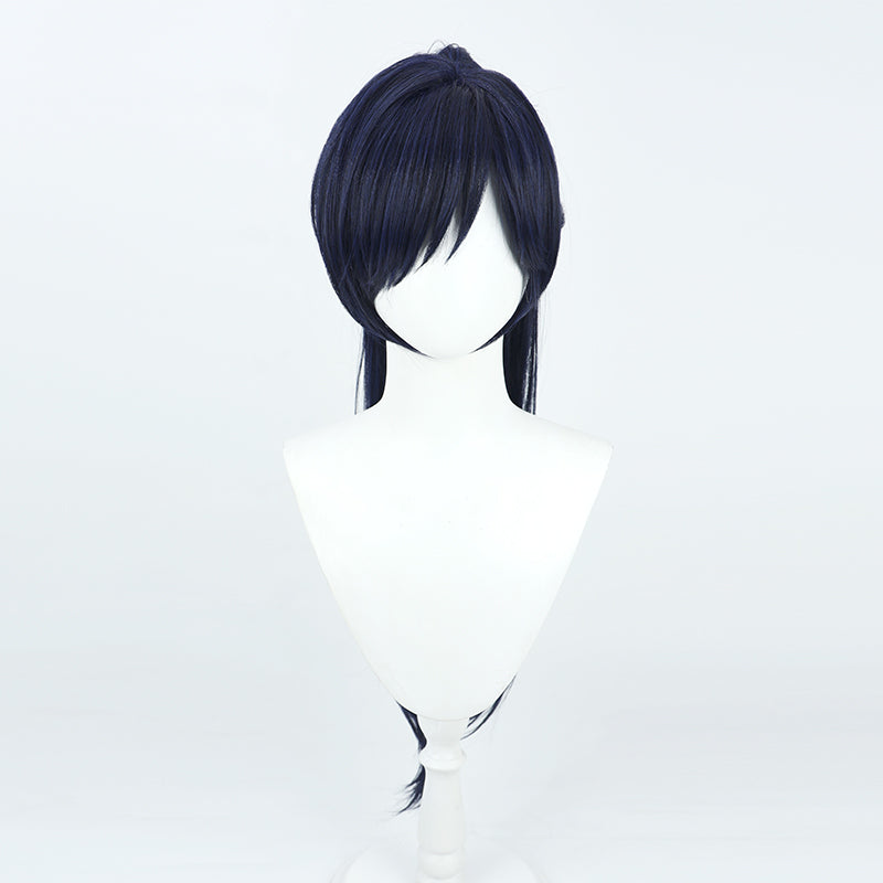 Limbus Company Hong Lu Deep Blue Cosplay Wig – Winkcosplay