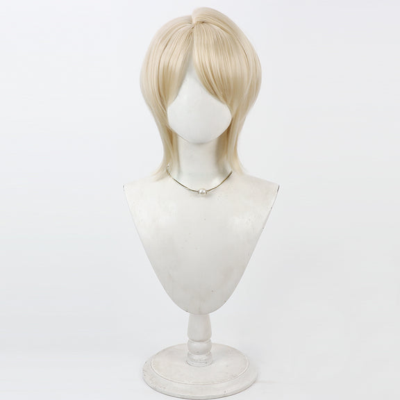 Limbus Company Sinner #2 Faust C Edition Light Yellow Cosplay Wig ...