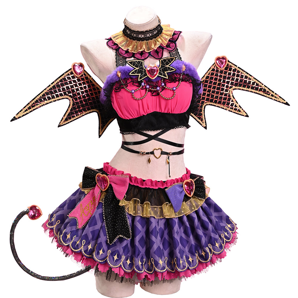 LoveLive! Sunshine!! Love Live! Mari Ohara Aqours Little Devil Cosplay ...