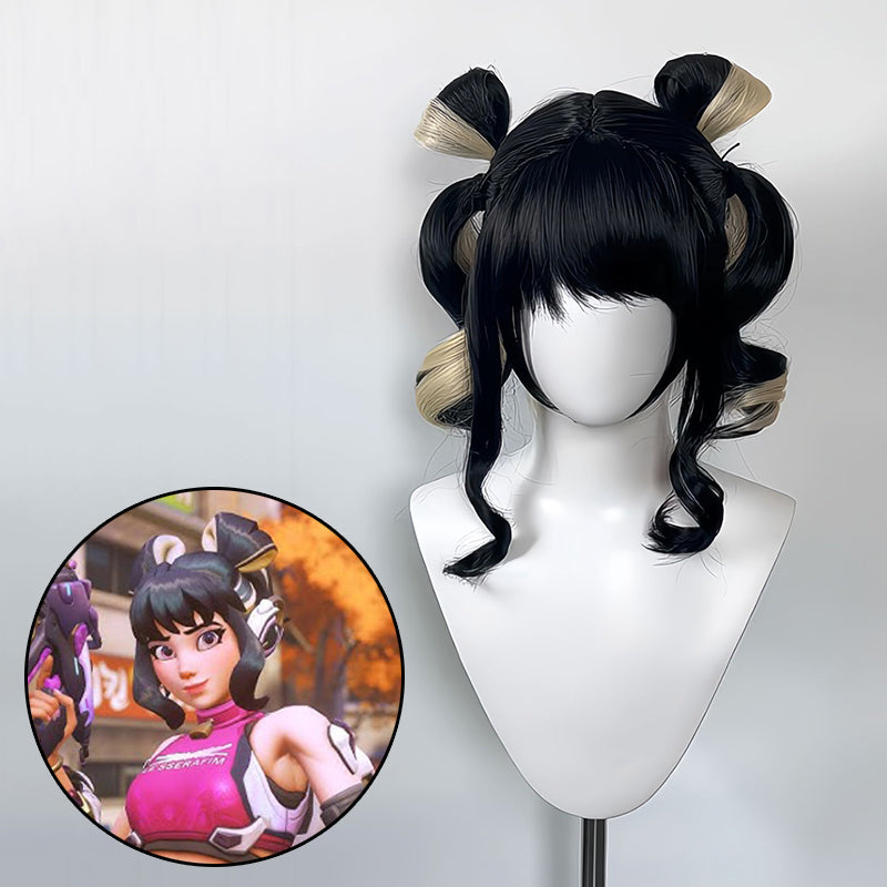 Overwatch 2 x LE SSERAFIM Juno Cosplay Wig – Winkcosplay