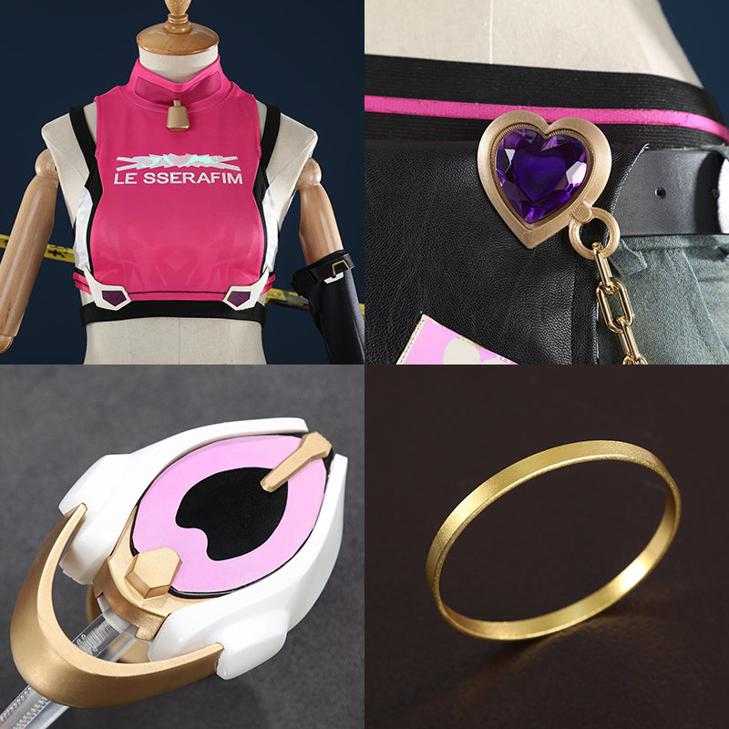 Overwatch 2 x LE SSERAFIM Juno Cosplay Costume – Winkcosplay