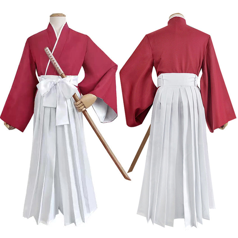 Rurouni Kenshin Himura Kenshin Hitokiri Battousai Cosplay Costume ...