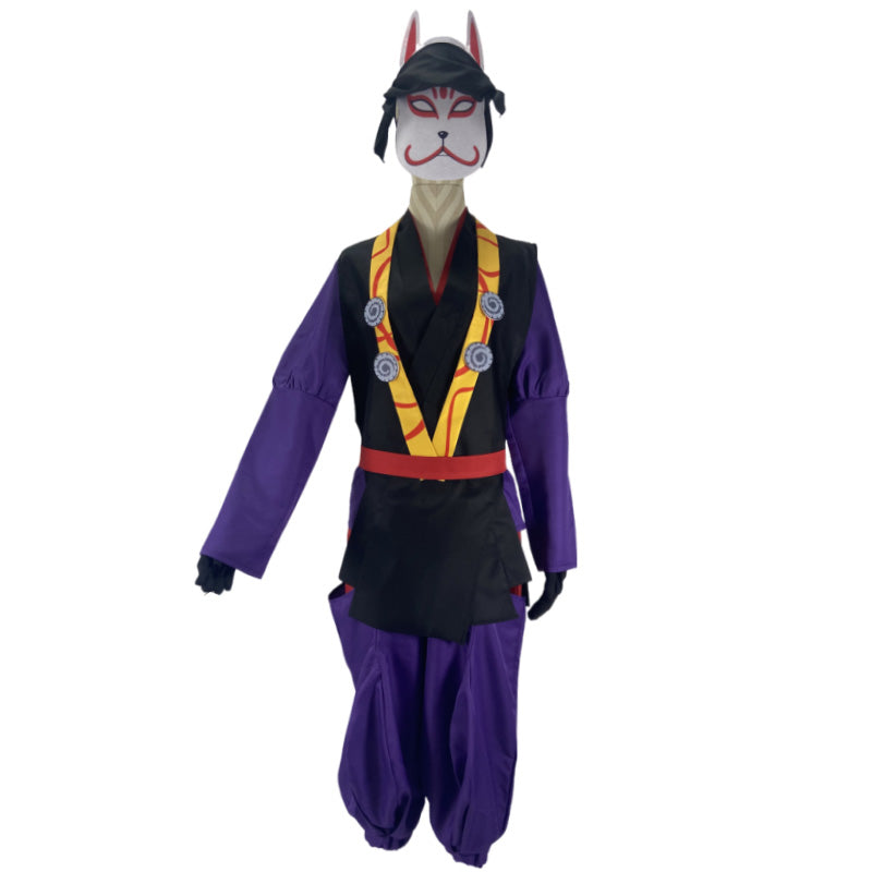 The Elusive Samurai Nige Jozu no Wakagimi Kazama Genba Cosplay Costume ...