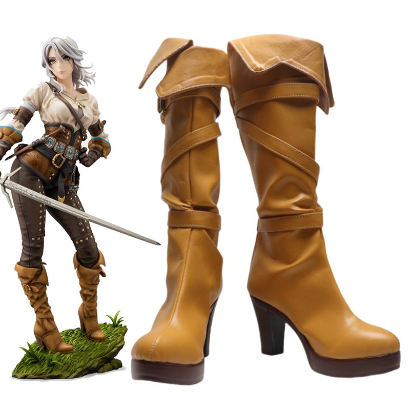 The Witcher 3: Wild Hunt Ciri Shoes Cosplay Boots – Winkcosplay