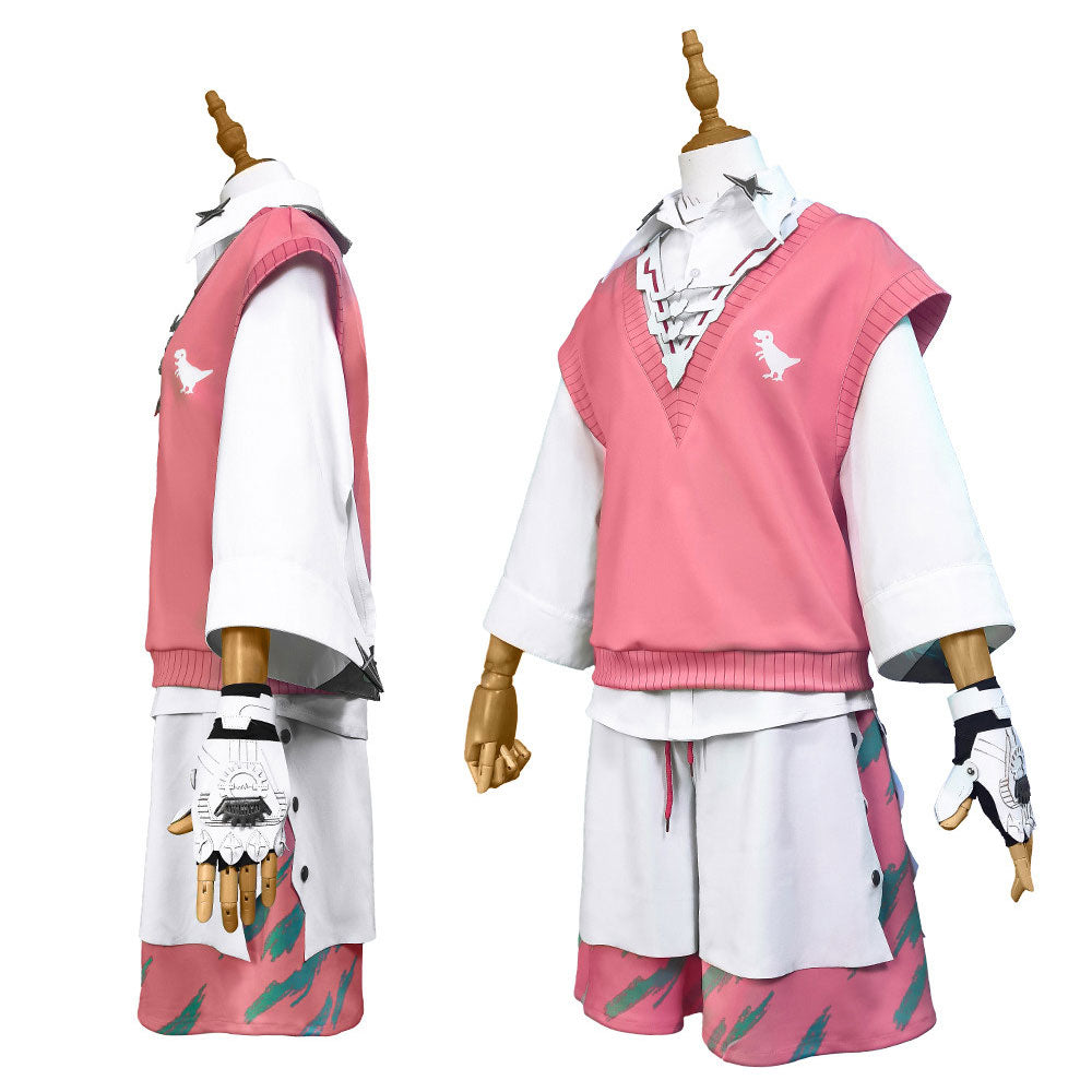 Virtual YouTuber Akagi Wen Cosplay Costume – Winkcosplay
