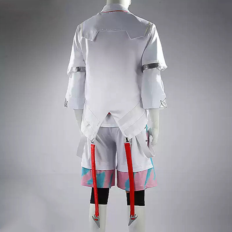 Virtual YouTuber Akagi Wen Hero Ver. Cosplay Costume – Winkcosplay