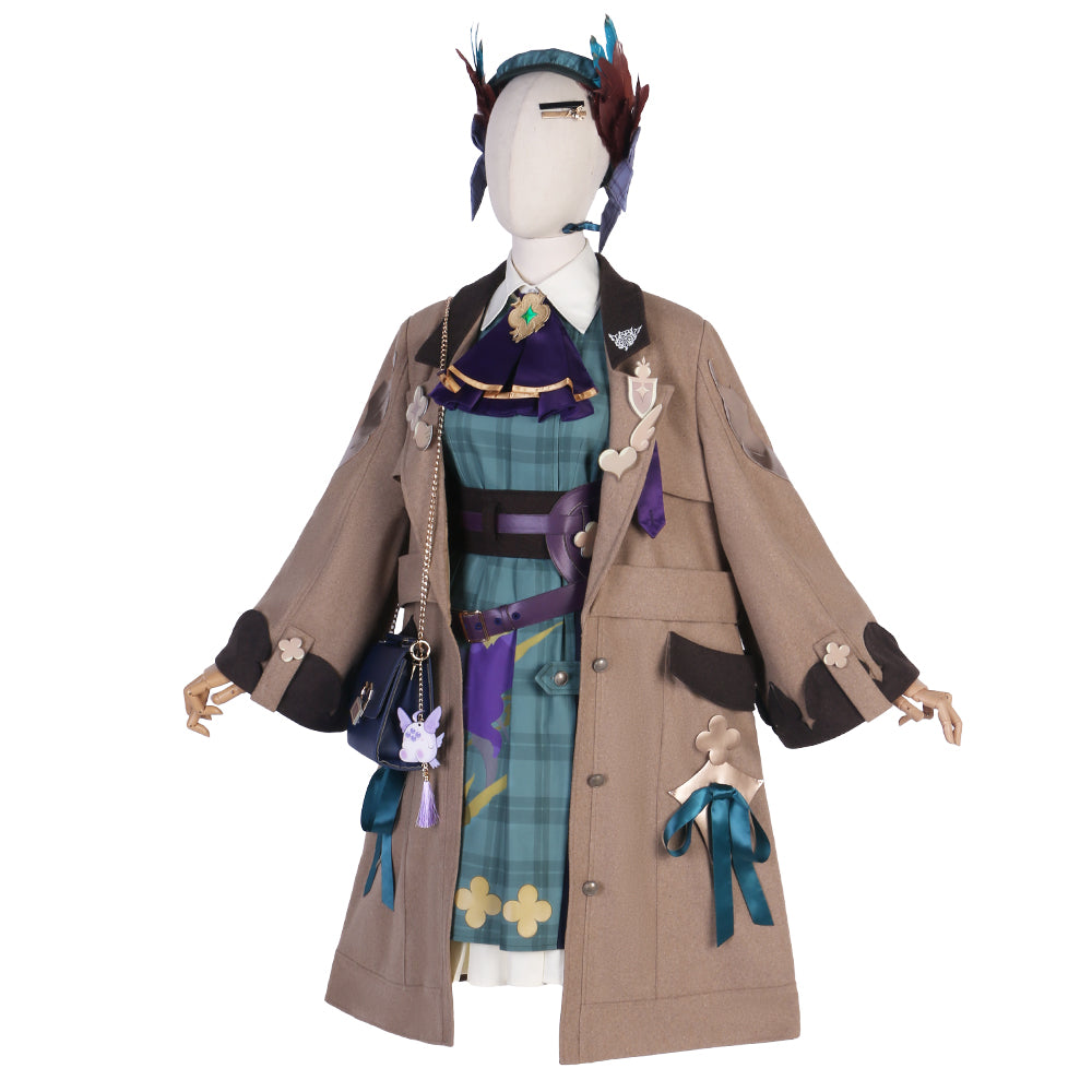 Virtual YouTuber Nijisanji Ethyria Enna Alouette Autumn Outfit Cosplay ...