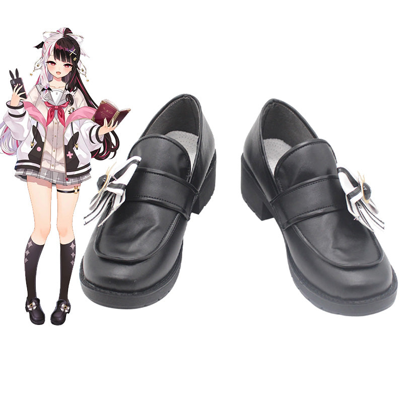 Virtual YouTuber SMC-gumi Yorumi Rena School Uniform Cosplay Shoes ...