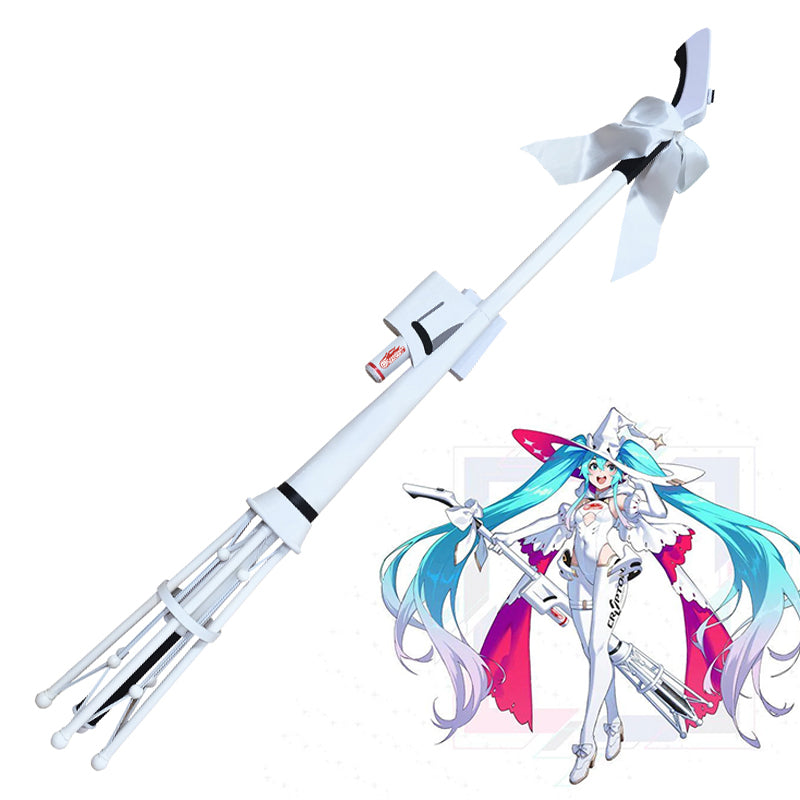 Vocaloid Hatsune Miku Racing Miku 2024 Microphone Cosplay Accessory Pr ...