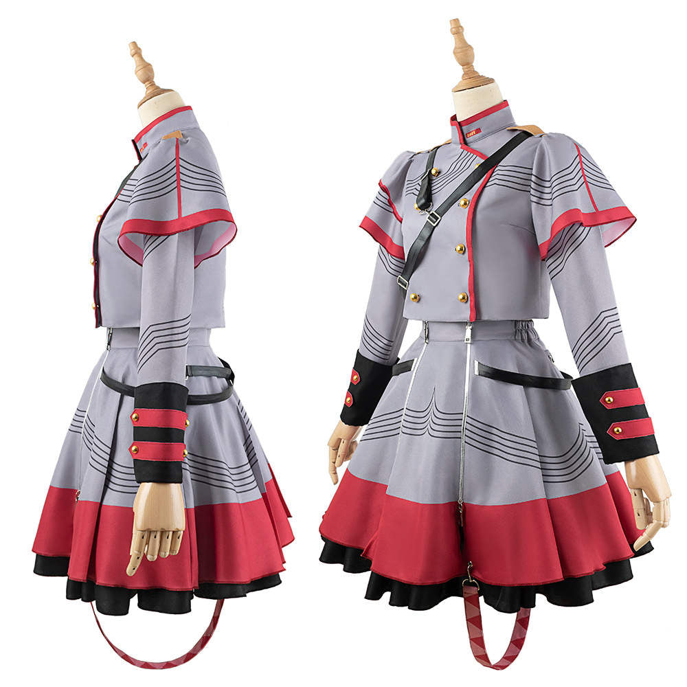 Vocaloid Synthesizer V Kasane Teto Cosplay Costume – Winkcosplay