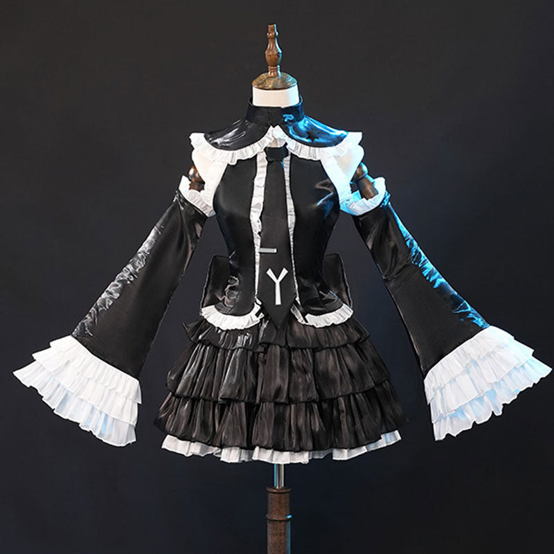 Vsinger Black Dress Maid Gothic Lolita Cosplay Costume – Winkcosplay