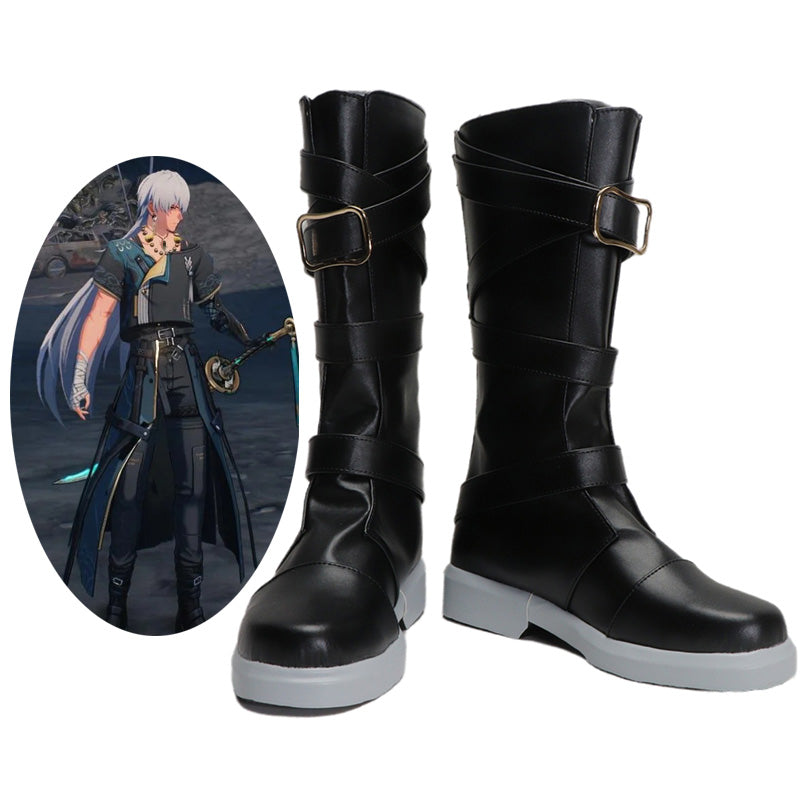 Wuthering Waves Geshu Lin Cosplay Shoes Cosplay Boots – Winkcosplay