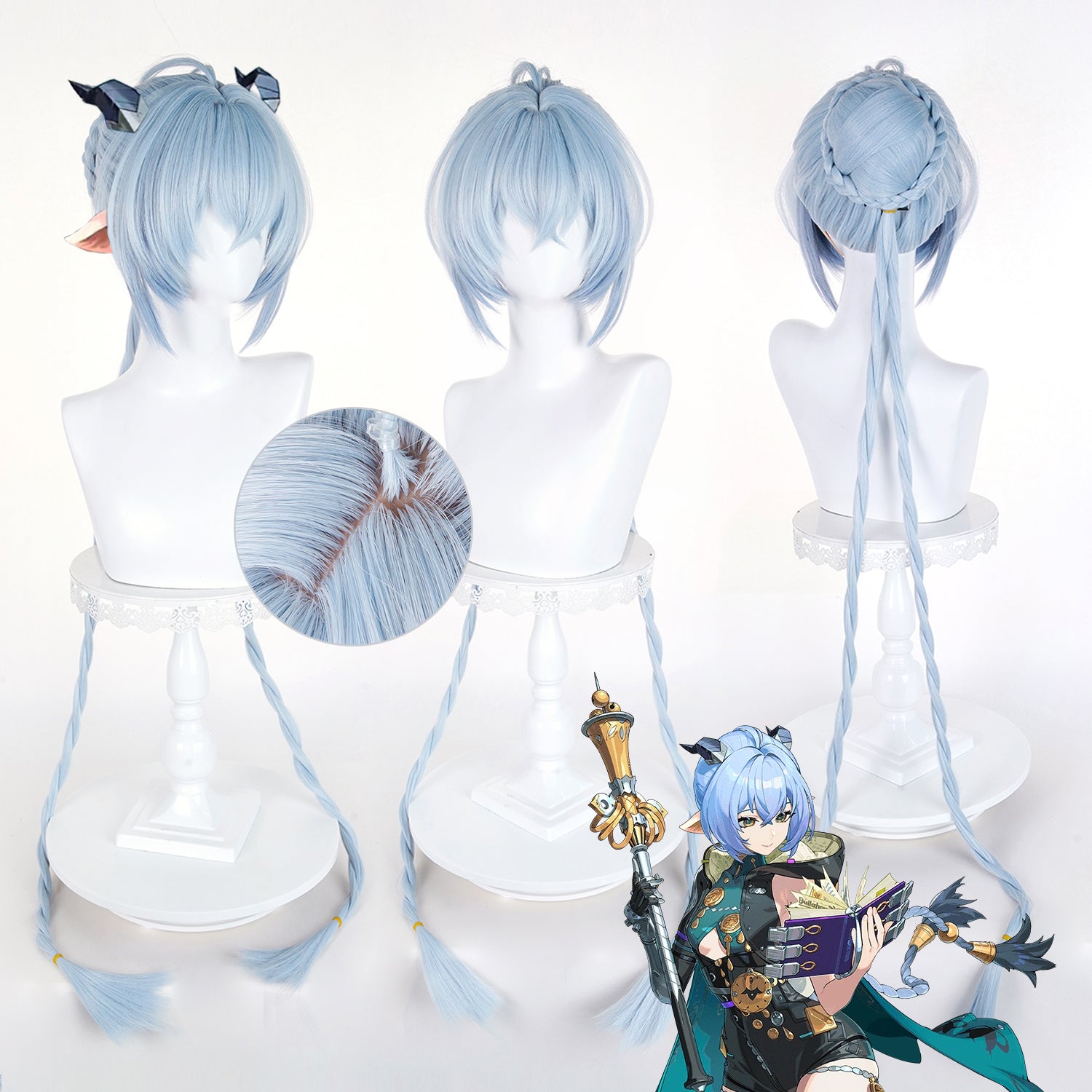 Zenless Zone Zero Lucia Cosplay Wig – Winkcosplay