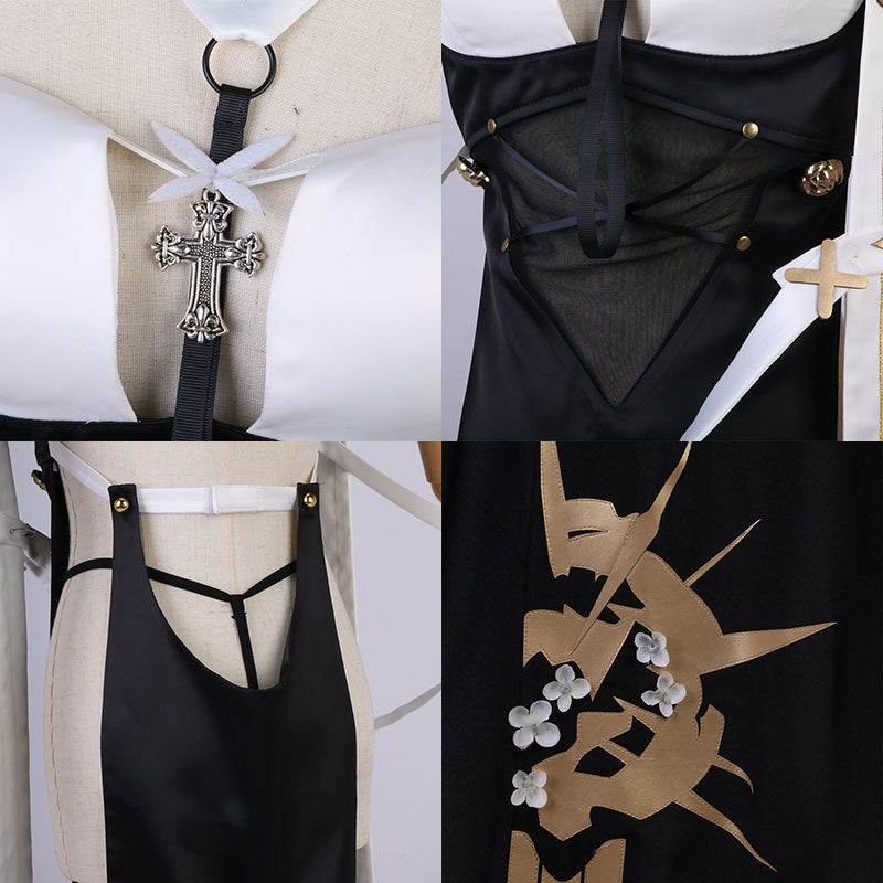 Azur Lane Implacable Nun Cosplay Costume Winkcosplay