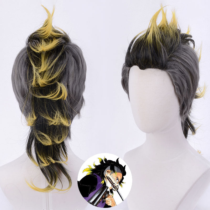 Demon Slayer: Kimetsu No Yaiba Genya Shinazugawa Cosplay Wig – Winkcosplay