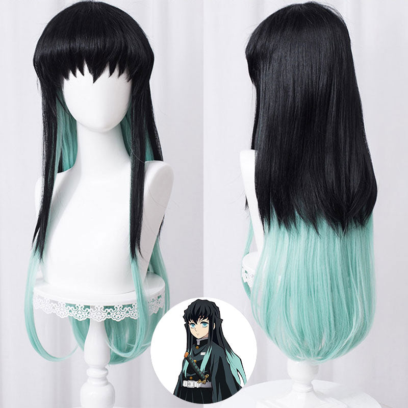 Demon Slayer: Kimetsu No Yaiba Muichiro Tokito Cosplay Wig – Winkcosplay