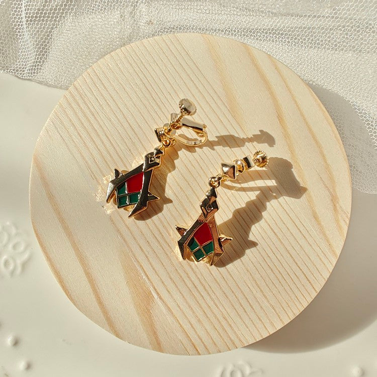 Genshin Impact Kaveh Earrings Ear Clips Cosplay Accessory Prop - Selec ...