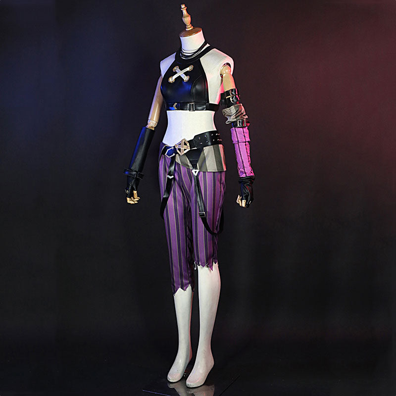 League of Legends Arcane Jinx Cosplay Costume – Winkcosplay
