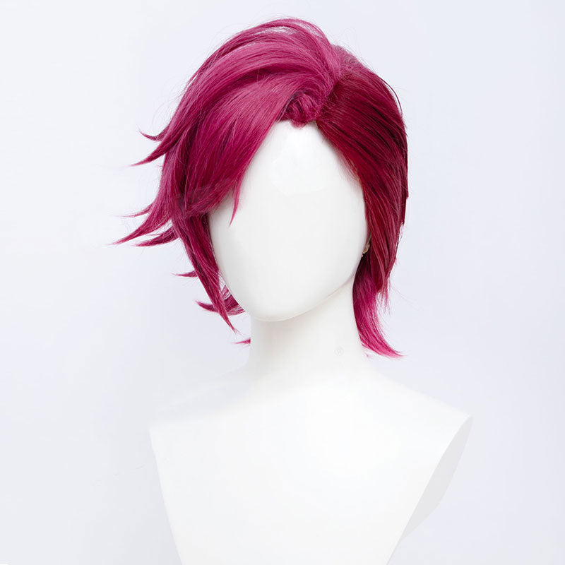 League of Legends LOL Arcane Vi Rose Red Cosplay Wig – Winkcosplay