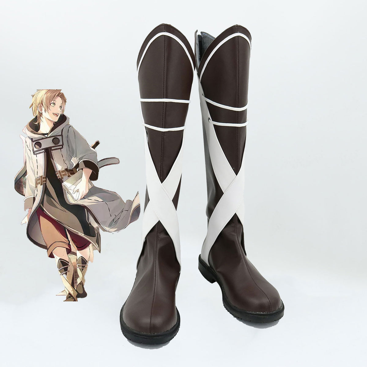 Mushoku Tensei: Jobless Reincarnation Season 2 Rudeus Greyrat Shoes Co ...
